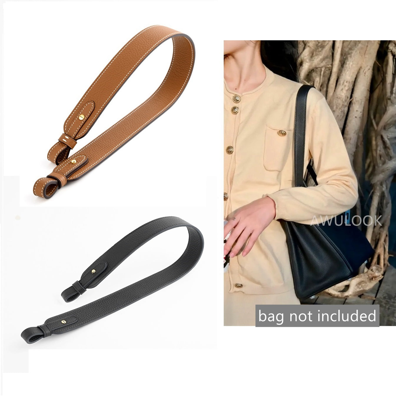 Customized Leather Shoulder Strap for Birkin – Awulook