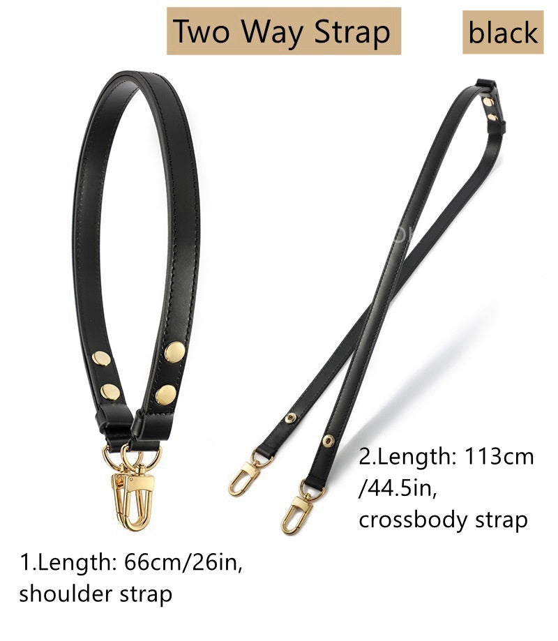 Two-Way Leather Strap for Dauphine/ Felicie Pochette – Awulook
