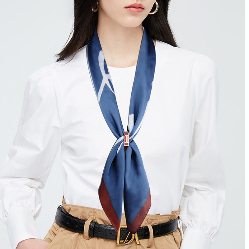 Enamel Scarf Buckles – Awulook