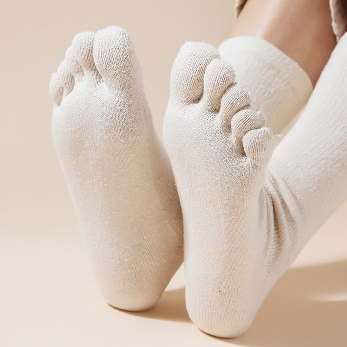 Silk Split-Toe Socks, Japanese Style Five-Toe Socks – Awulook
