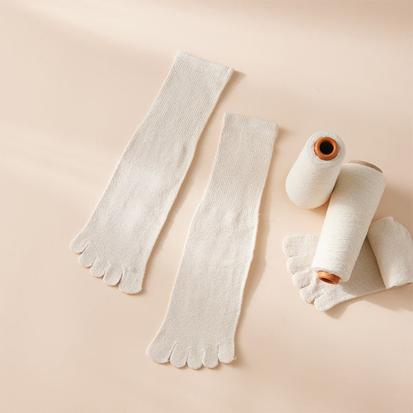 Silk Split-Toe Socks, Japanese Style Five-Toe Socks – Awulook