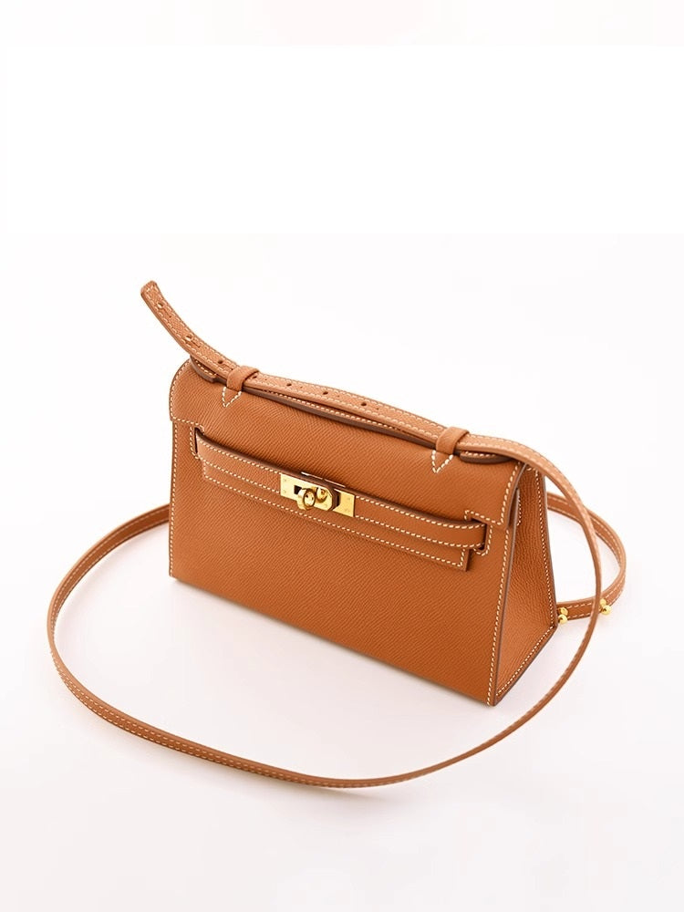 Customized Leather Crossbody/Shouler Straps for Kelly Pochette – Awulook
